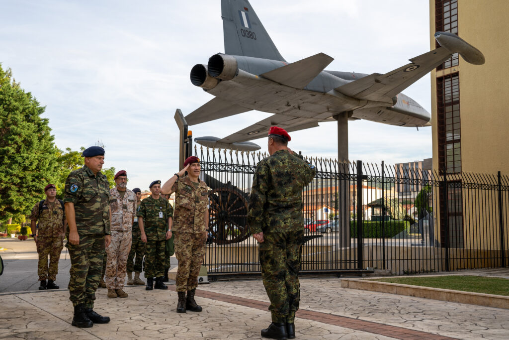 Visit of NRDC-ITA Commander to NRDC-GR - NRDC-GR