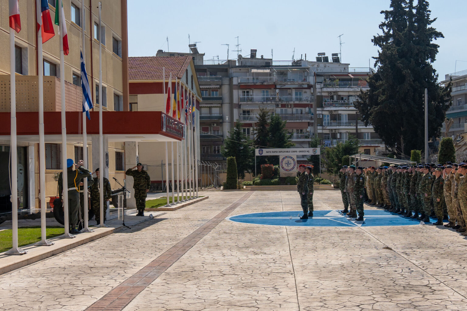 NRDC-GR HQ Ceremony to Commemorate the Hellenic National Day - NRDC-GR