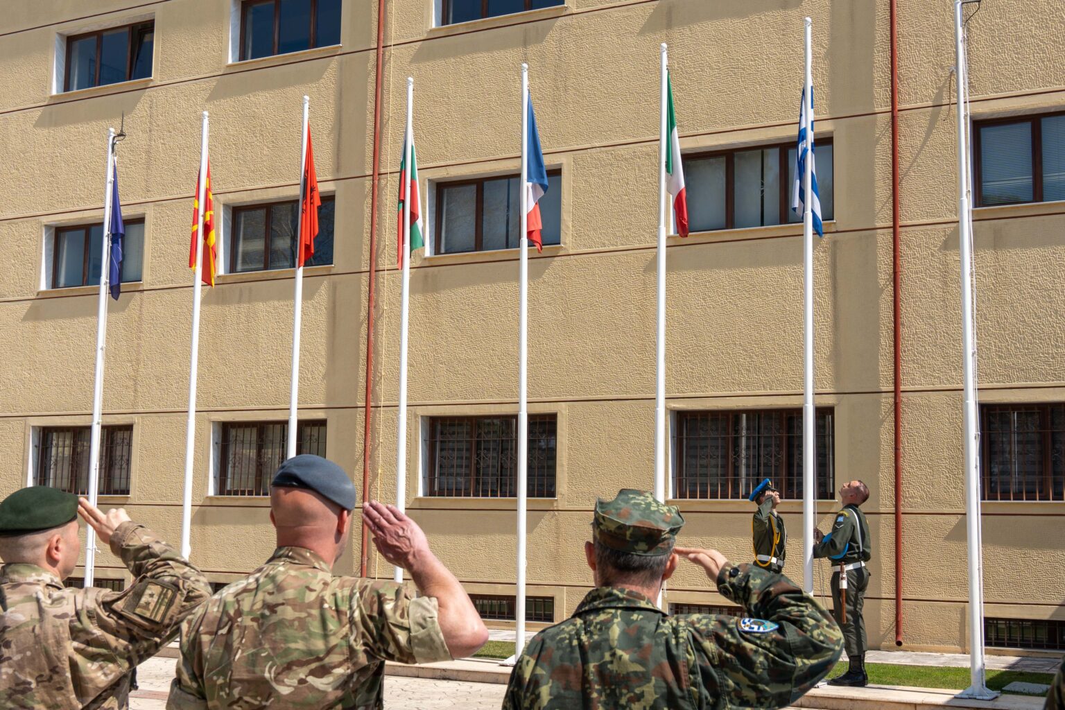 NRDC-GR HQ Ceremony to Commemorate the Hellenic National Day - NRDC-GR
